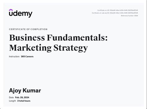Ajoy Kumar On Linkedin Certificate Of Completion Udemycertificate