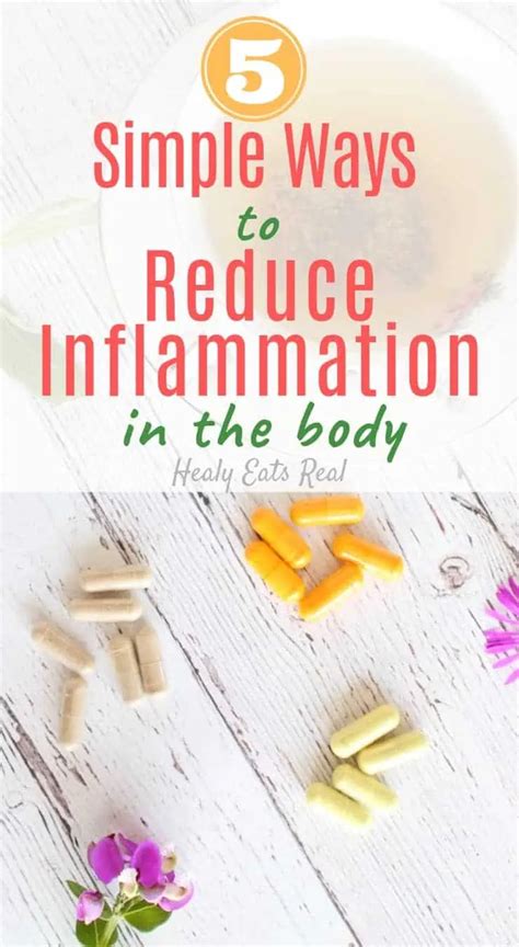 Simple Ways To Reduce Inflammation In The Body