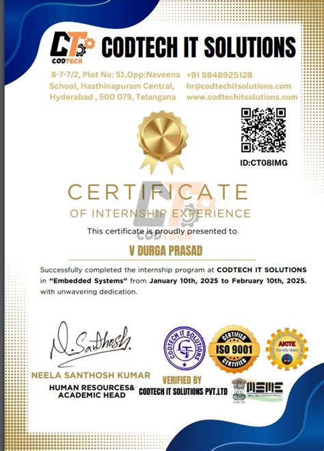 Embeddedsystems Iot Technology Learning Codtechit Electronics
