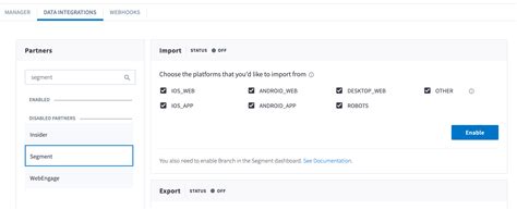 Segment Import