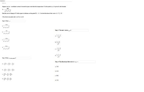 solved question 4 clŨ 1 4 suppose an xyz coordinate system