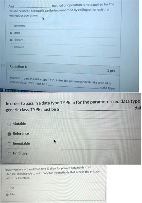 Solved A N Method Or Operation Is Not Required For The Chegg Com