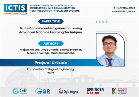 Prajwal Urkude On Linkedin Researchpaperaccepted Machinelearningresearch Springerlnns