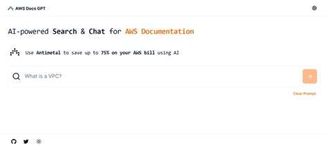 Docsgpt Ai Powered Aws Documentation Assistant