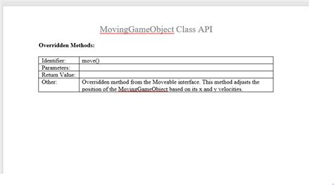 In Java Please The Gameobject Class Is Already Made