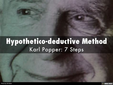 Hypothetico Deductive Method