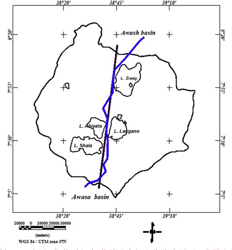 Figure 1 From Depth Estimates Of Anomalous Subsurface Sources Using 2d 3d Modeling Of Potential