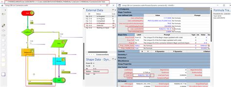 Using Visio Color By Value On Connectors Bvisual