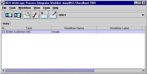 Example Of Jam Integrated With The Weblogic Process Integrator