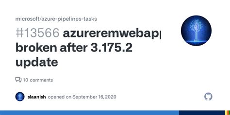 Azureremwebappdeploymentv3 Broken After 31752 Update · Issue 13566 · Microsoftazure