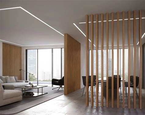 Forme Design Aluminum Wood Grain Cladding And Battens Omnis Panels
