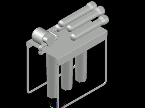 Équipement Dosmose Inverse 3d Dans Autocad Cad 364 87 Kb Bibliocad