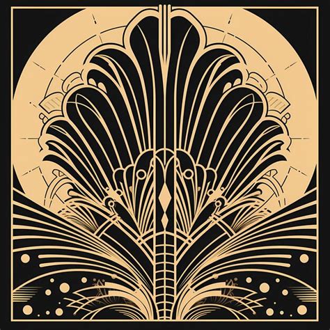 Premium Ai Image Minimalist Deco Art Decor With Simple Clean Shapes