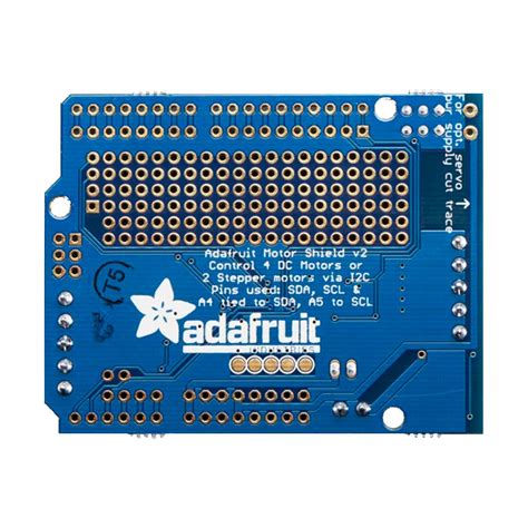 Adafruit Motorstepperservo Shield For Arduino V2 Kit Geek Factory