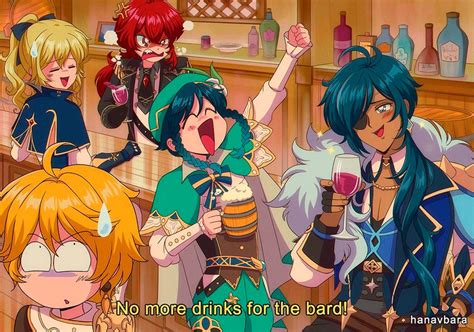 Aether Jean Diluc And Kaeya Genshin Impact Drawn By Hanavbara Danbooru