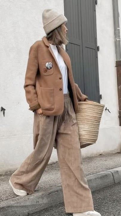 가을 색상과 패턴으로 가득한 가을 스타일링룩북중년패션가을코디 Youtube