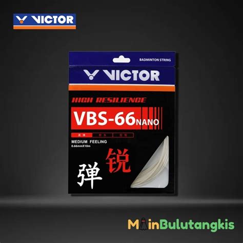 Victor Badminton Racket String Vbs 66 Nano Lazada Ph