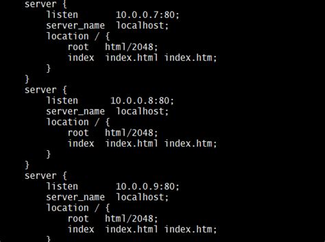 Nginx配置基于多域名、端口、ip的虚拟主机 Ssgeek 博客园 Nginx配置基于多域名、端口、ip的虚拟主机 Ssgeek 博客园