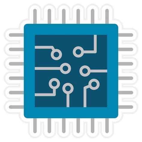 Premium Vector Chip Icon