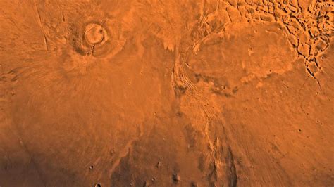 Mars Hidden Volcano Discovered In Underground Labyrinth Giant Freakin Robot