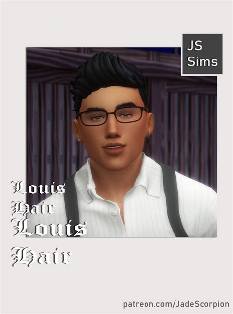 Louis Hair Jade Scorpion Js Sims Js Sims Sims Sims Hair