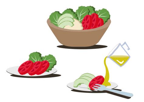 70 Vinaigrette Salade Verte Stock Illustrations Graphiques Vectoriels Libre De Droits Et Clip
