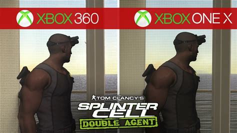 Splinter Cell Double Agent Comparison Xbox 360 Vs Xbox One X Youtube