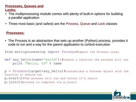 Multiprocessing In Python Ppt