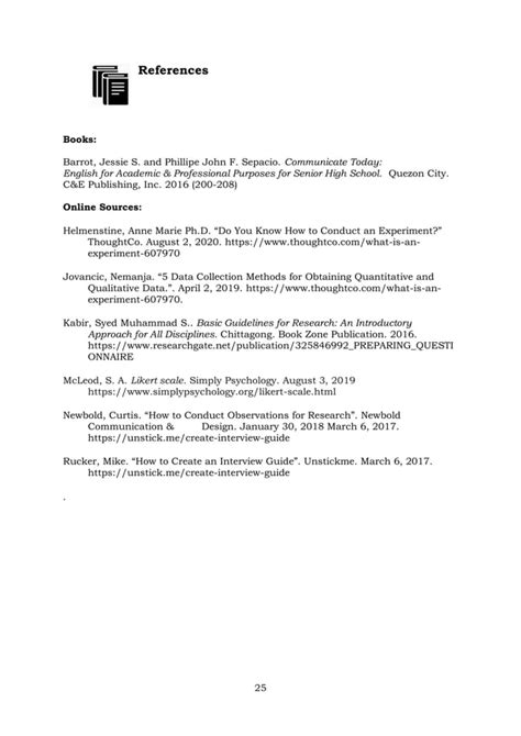 Eapp Quarter2 Module4 Data Collection Methods And Tools For Researchpdf