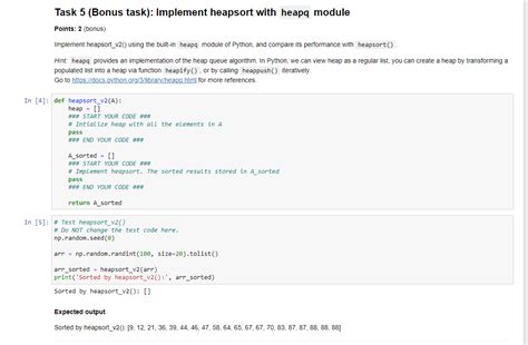 Solved Subject Is Algorithms The Code Is In Python Please Chegg Com