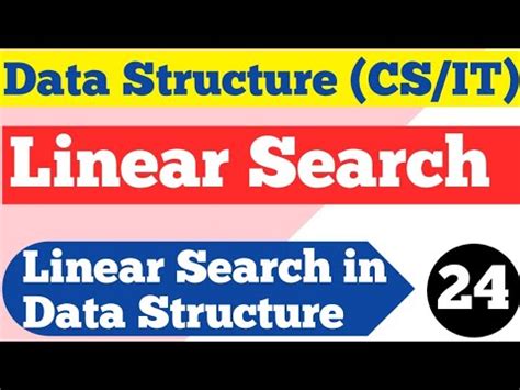 Introduction To Searching In Data Structure Linear Search Binary