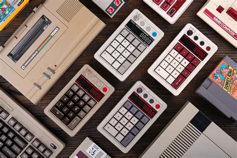 8BitDo Unveils Retro Style Mechanical Numpad With Built In Calculator Functionality Yanko Design