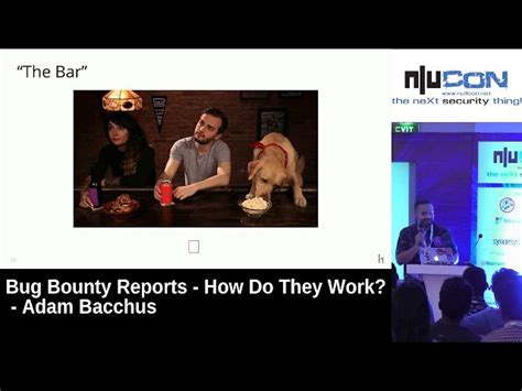 Nullcon Talk Bug Bounty Reports How Do They Work From Nullcon Class Central
