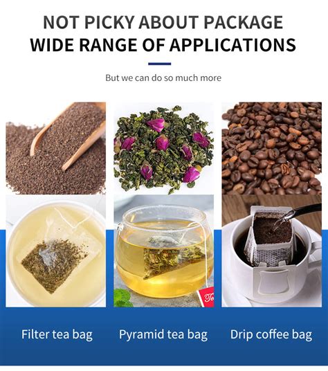 C500z 진공 포장기 시리즈 드립커피백 피라미드 티백 포장 기계 공장