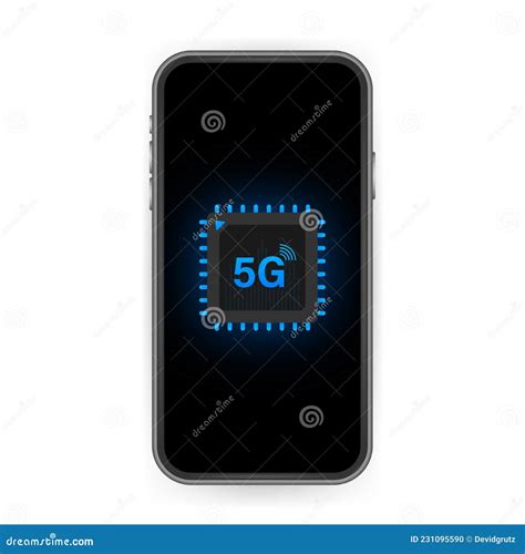 5g Esim Embedded Sim Card Icon Symbol Concept New Chip Mobile Cellular