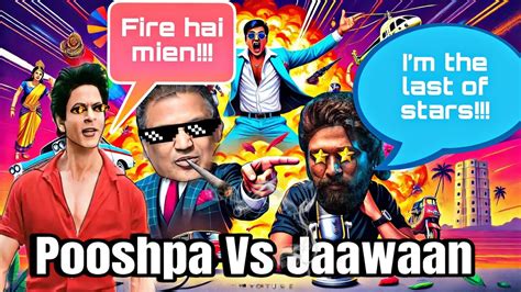 Pushpa 2 Vs Jawaan Parody Podcast Ft Aaloo Arjoon Kaala Daala
