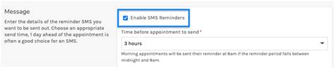Setup SMS Reminders You ReOnTime Help