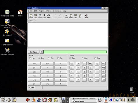 Screenshot DotGNU Snake Game