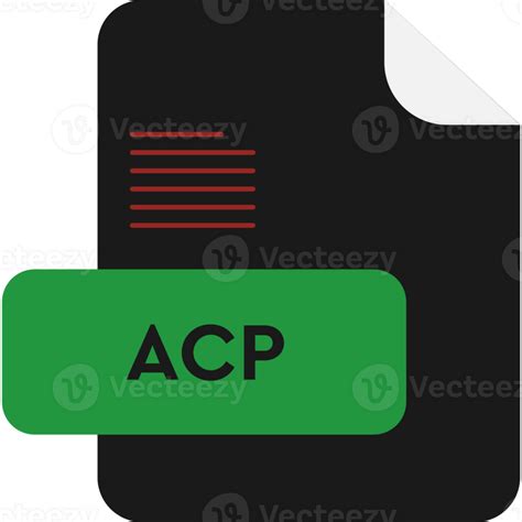Acp File Extension Icon Black And Blue Ribbon Fill Color 66496287 PNG