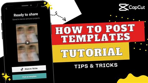 How To Post Template In Capcut