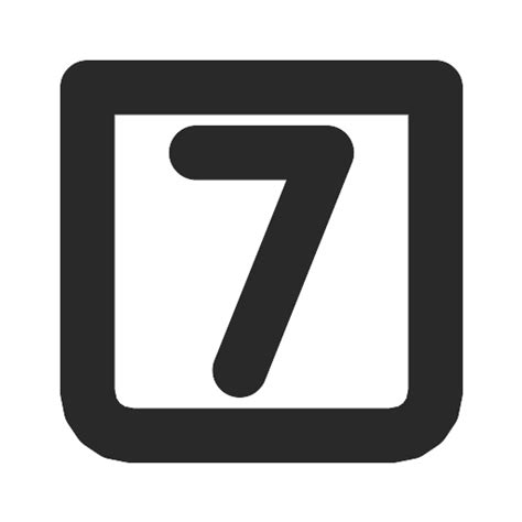 Number Square Vector SVG Icon PNG Repo Free PNG Icons
