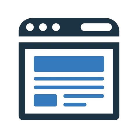 Premium Vector Webpage Design Web Icon Simple Editable Vector Design