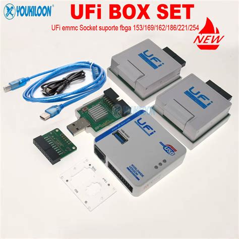 Jual 2025 New Ufi Box Emmc Adapter Socket Support Fbga 153169162