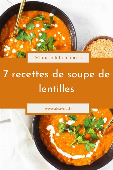 Soupe Lentilles Corail Recettes Diverses à Tester Cet Hiver Soupe Lentilles Corail Soupe