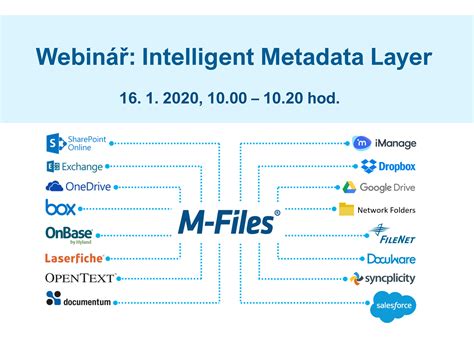 Webinář Intelligent Metadata Layer 16 1 2020 M Files
