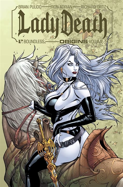 Richard Ortiz Sketchbook Lady Death Origins Volume 1 Process