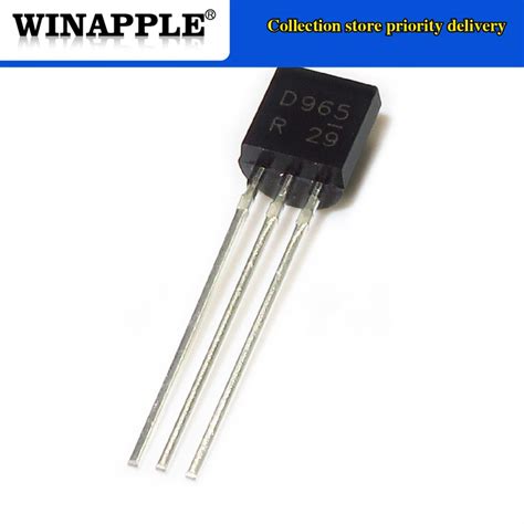 50pcs Lot 2sd965 To 92 D965 To92 New Triode Transistor In Stock Shopee Philippines