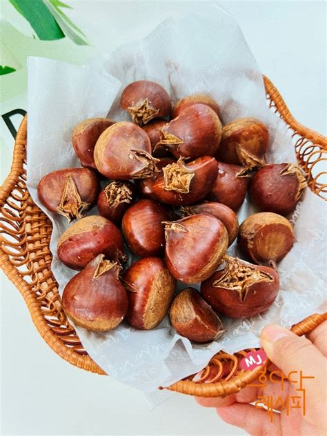 당도 높이는 밤 보관법 삶은밤 찐밤 생밤 오래 보관 방법 칼로리 건강간식 네이버 블로그