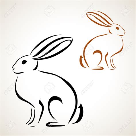 Bunny Silhouette Outline At Getdrawings Free Download