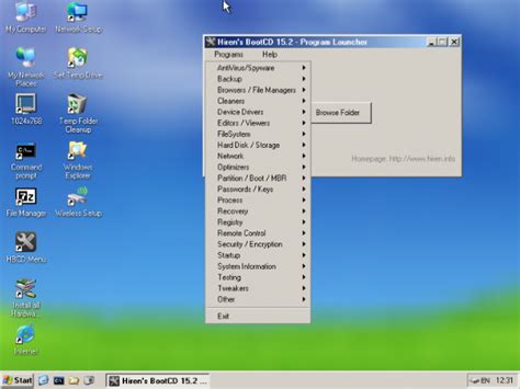 Hiren S Boot CD The All In One Boot CD For Every Need